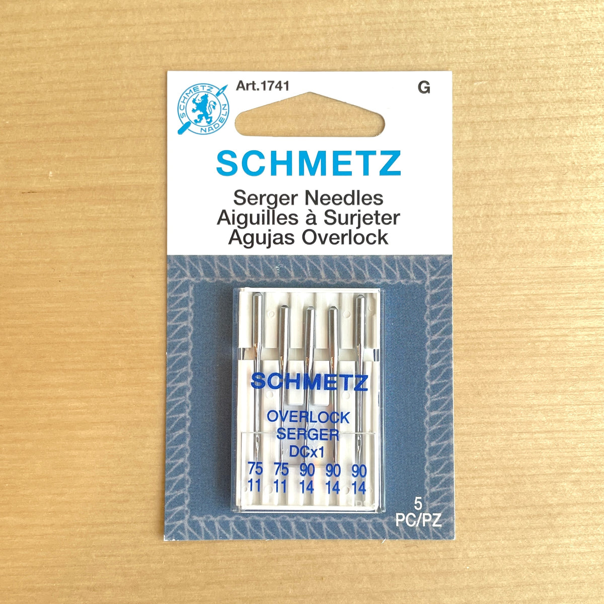 Schmetz Serger Needles – EWE fine fiber goods