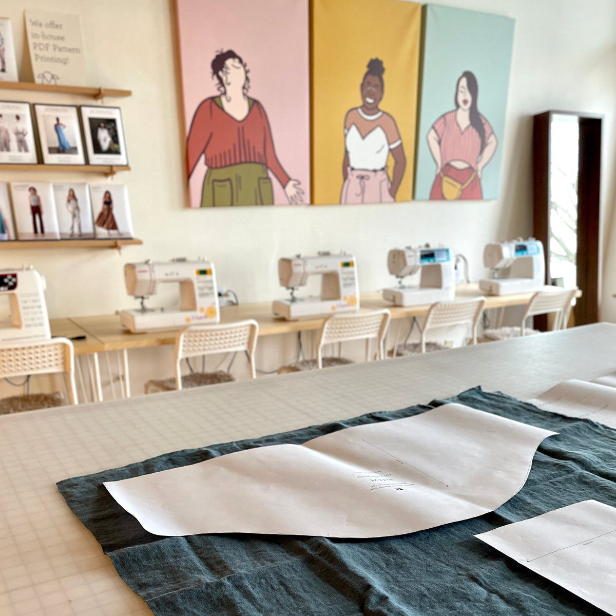 Supported Sewing Studio - All Levels – EWE fine fiber goods