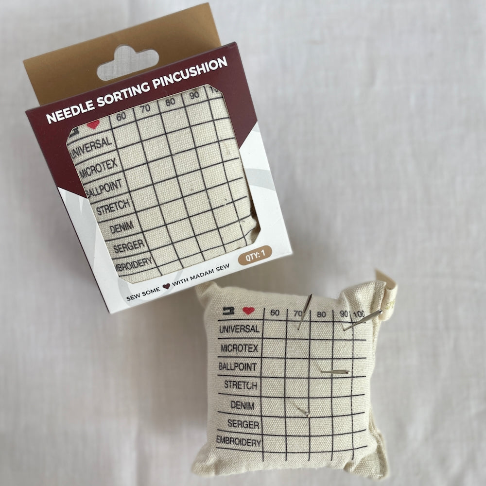 Needle Sorting Pincushion – EWE fine fiber goods