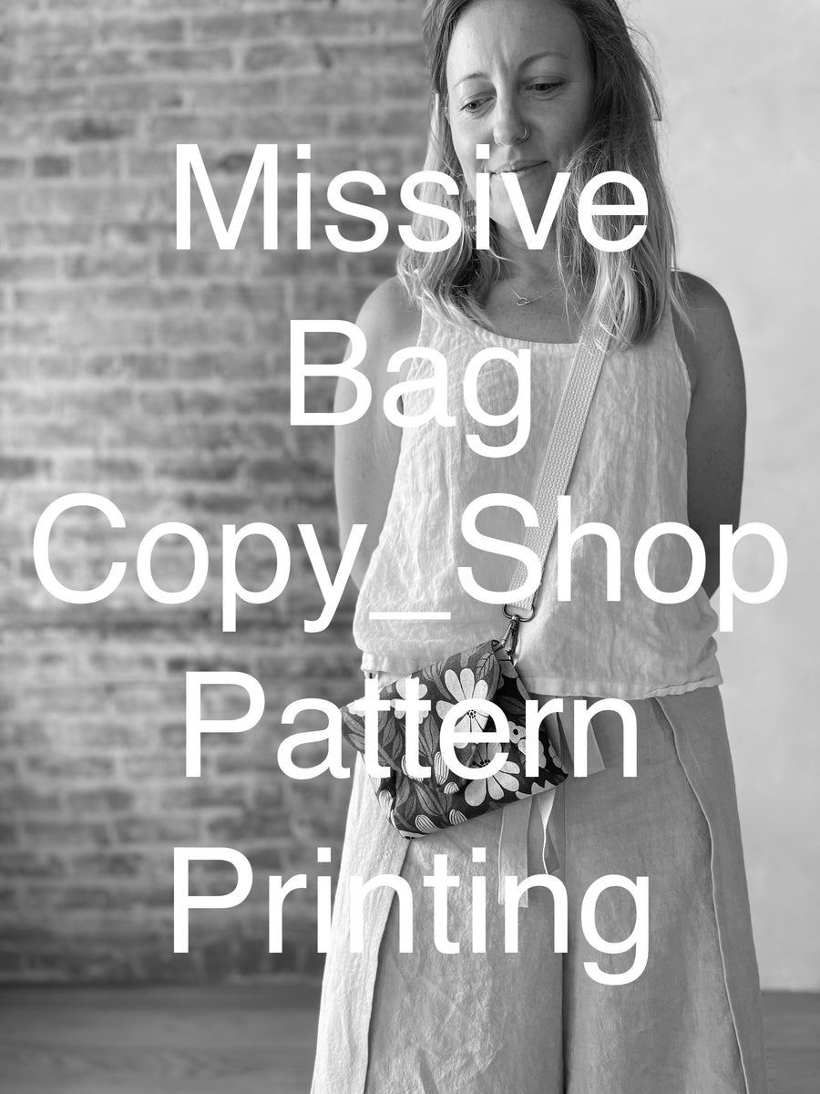 Missive Bag_A1 PDF Pattern Printing – EWE fine fiber goods