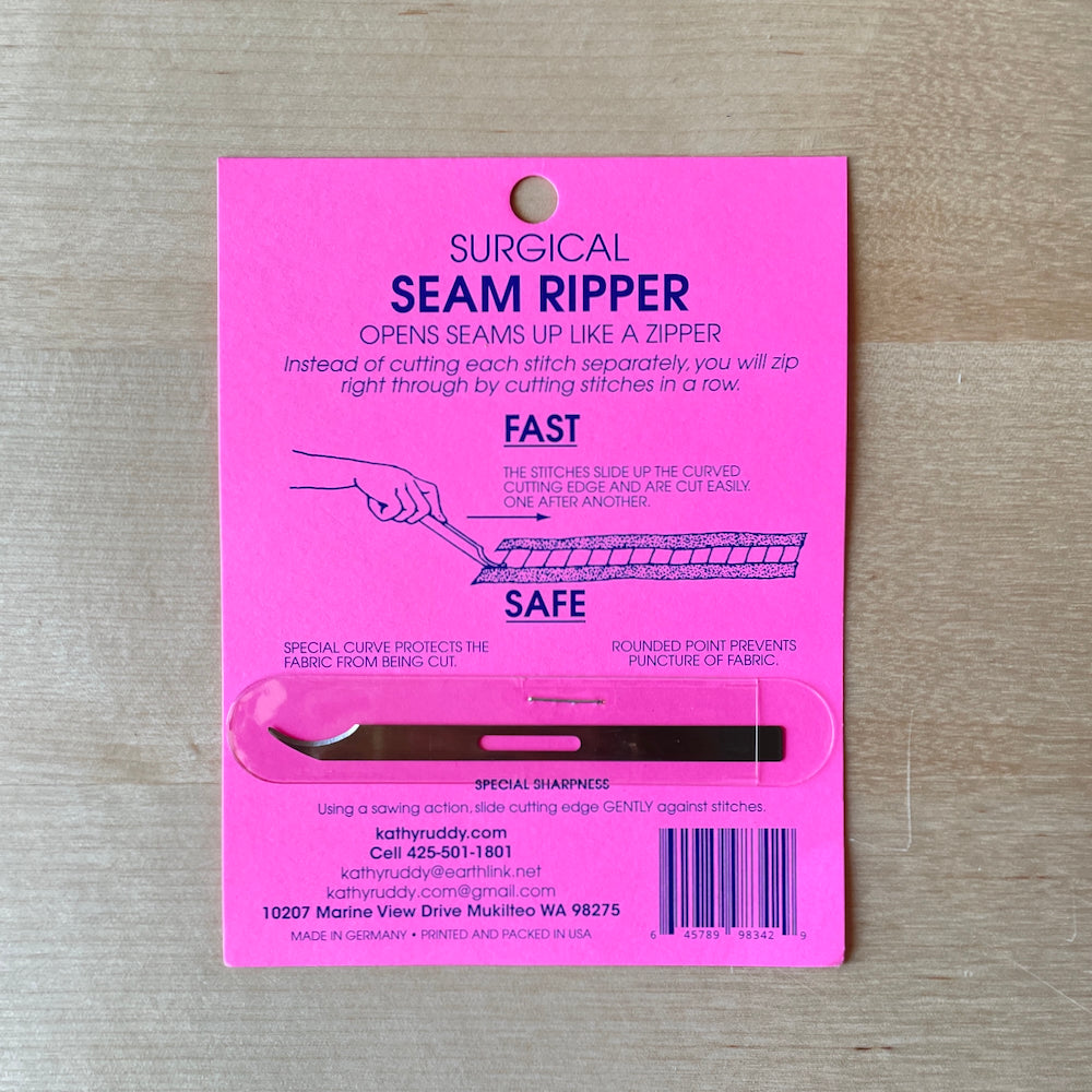 Surgical Seam Ripper – EWE fine fiber goods