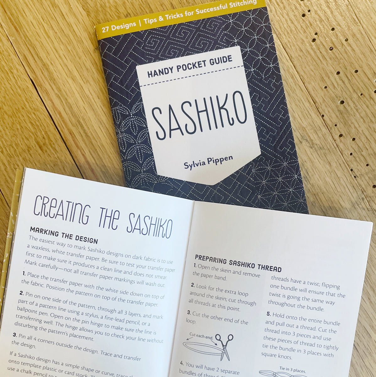 Sashiko Handy Pocket Guide – EWE fine fiber goods